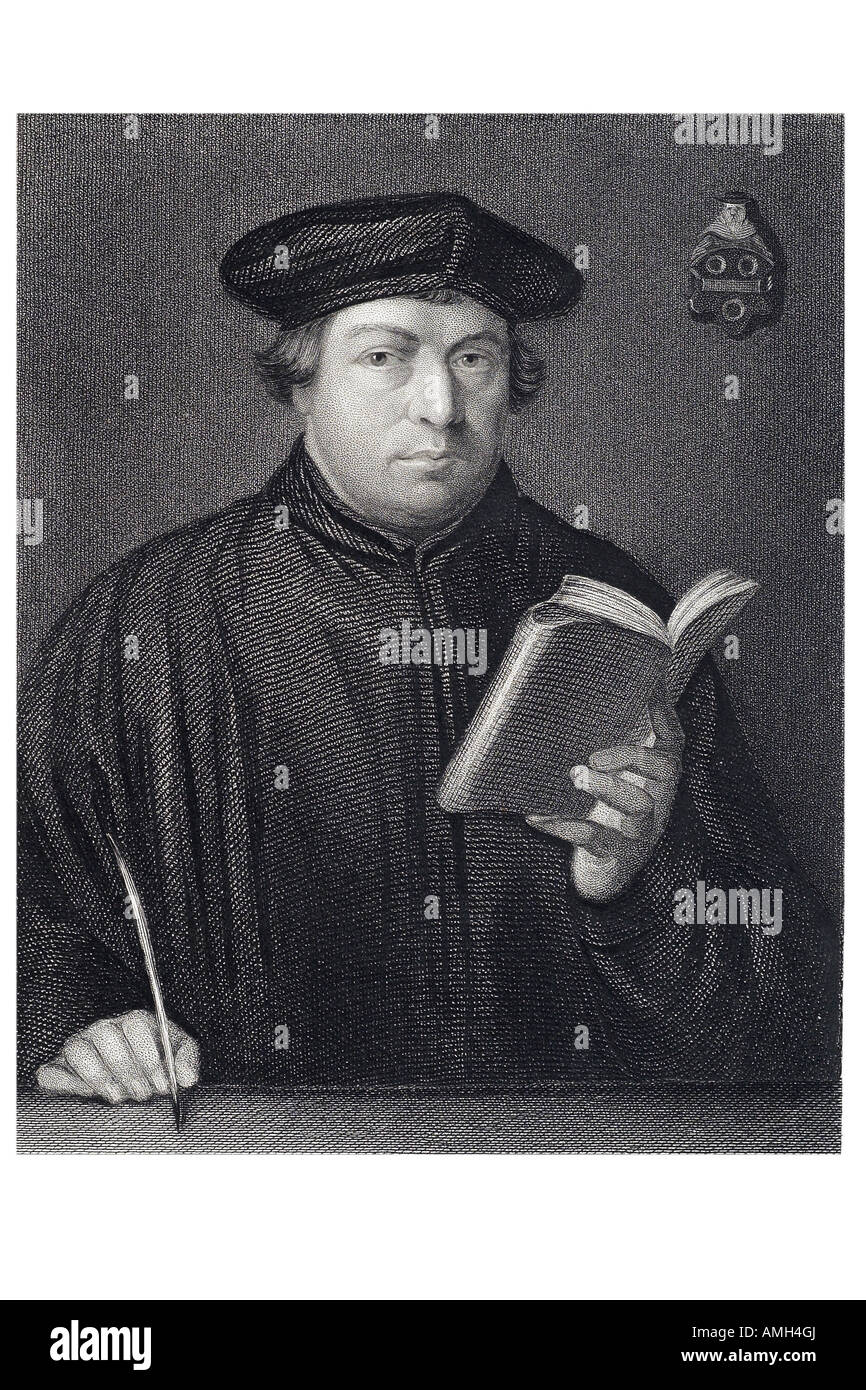 MARTIN LUTHER German Christian church reformer founder Protestantism ...