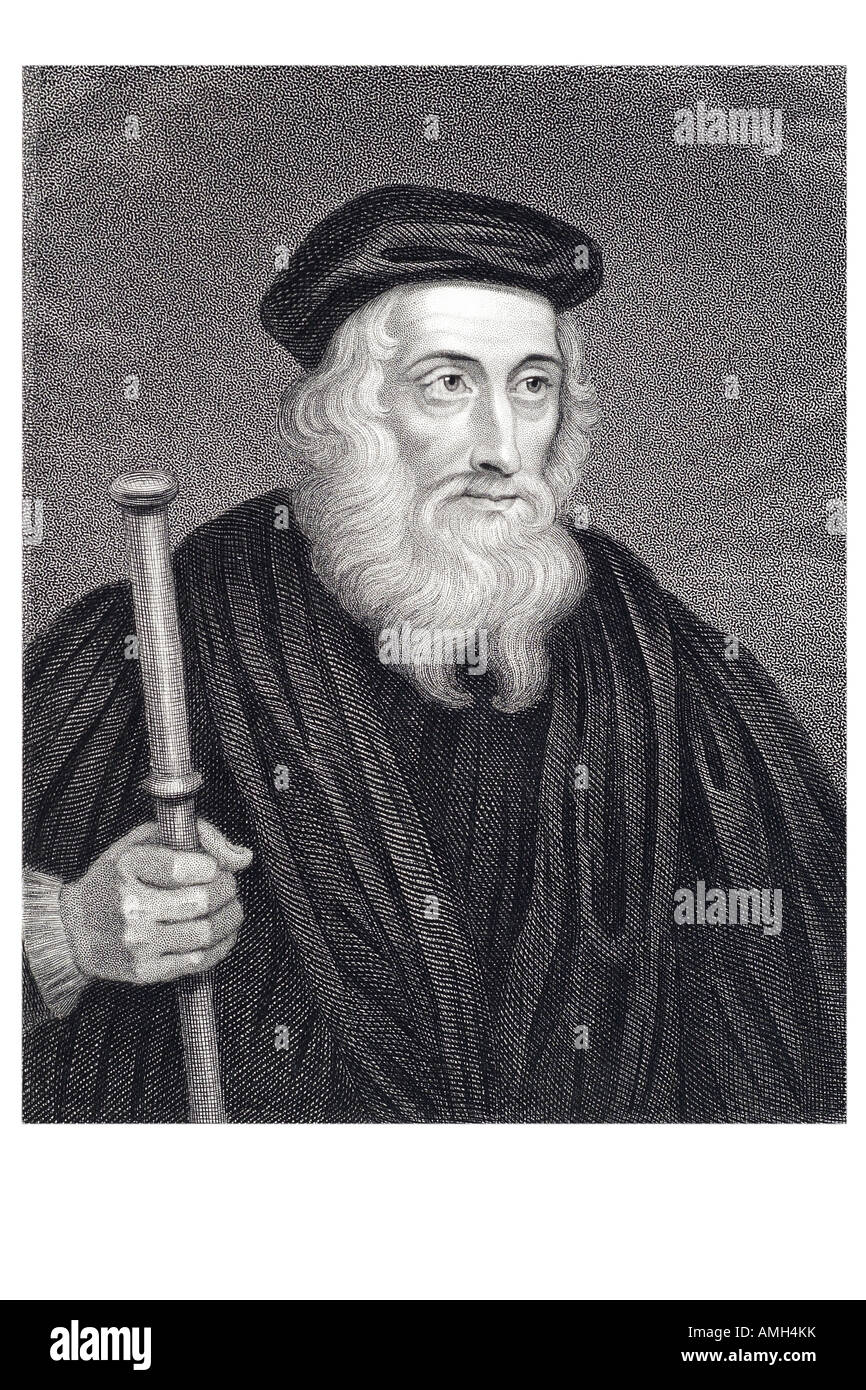 John Wycliffe 1320 1384 English theologian dissident Roman Catholic ...