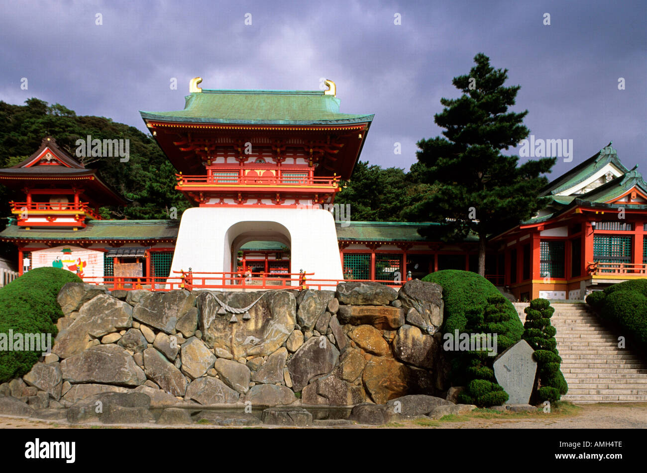 Japan, Shimonoseki, Akama-Schrein, (Akama-jingu Stock Photo - Alamy