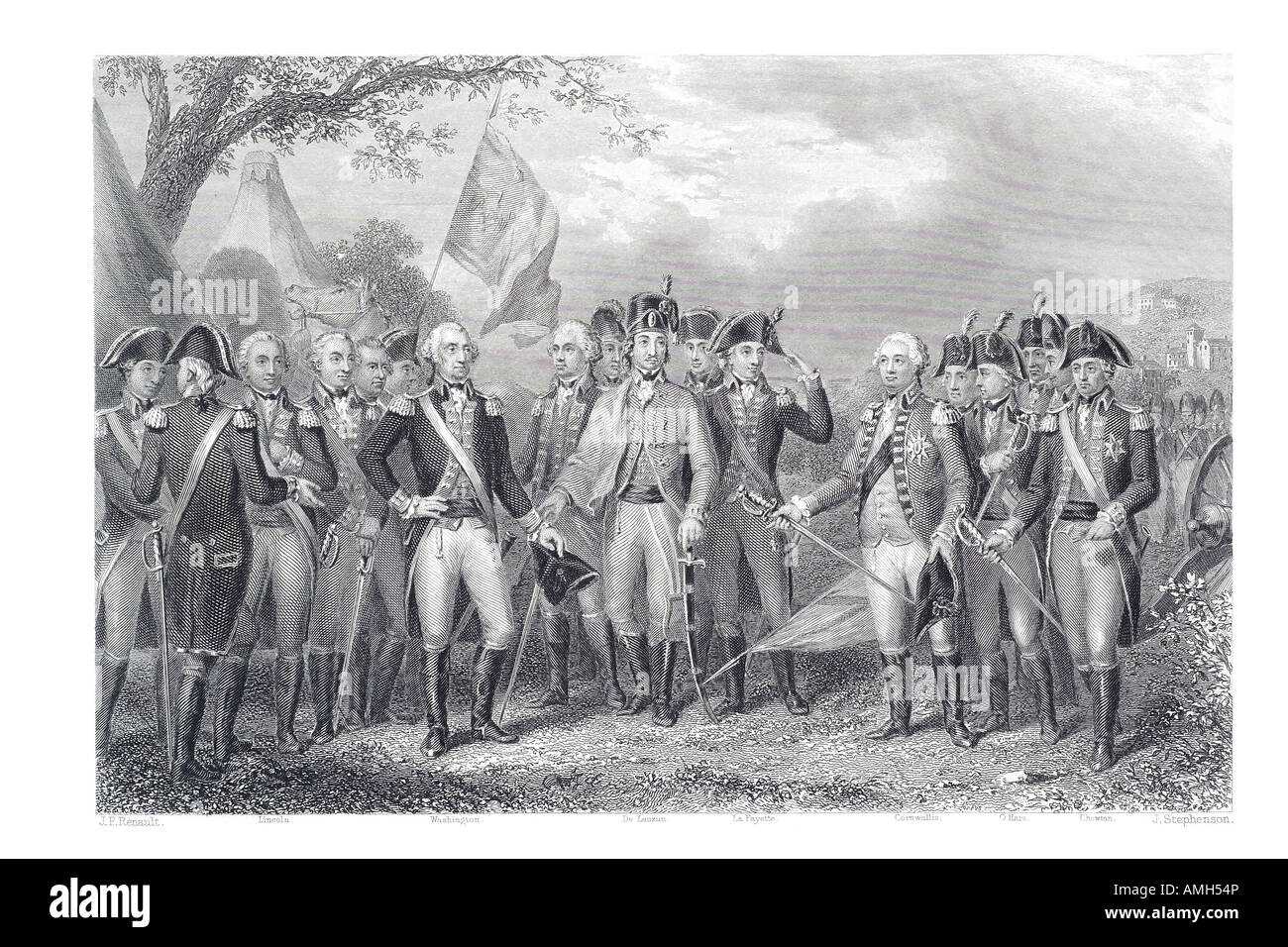 Defeating british revolutionary war hi-res stock photography and images ...
