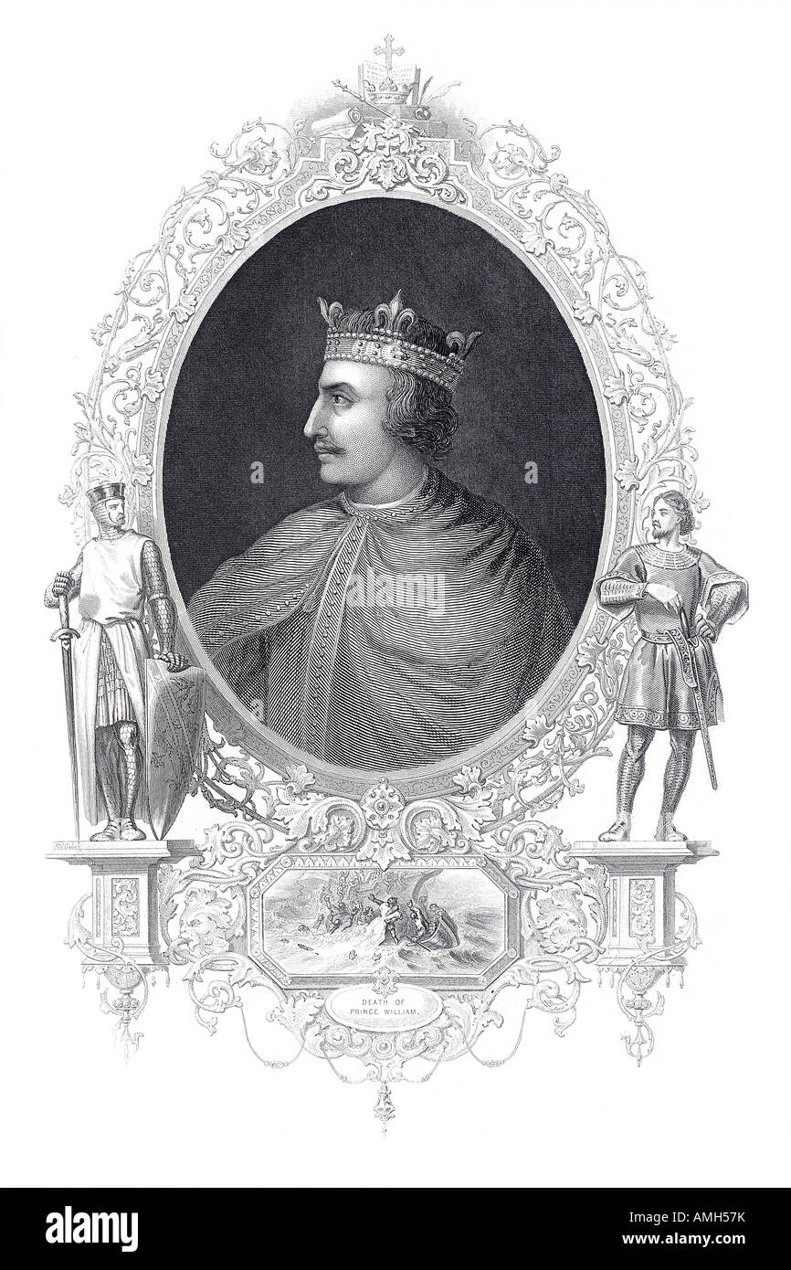 Henry I of England 1068 1135 fourth son William I Conqueror England ...