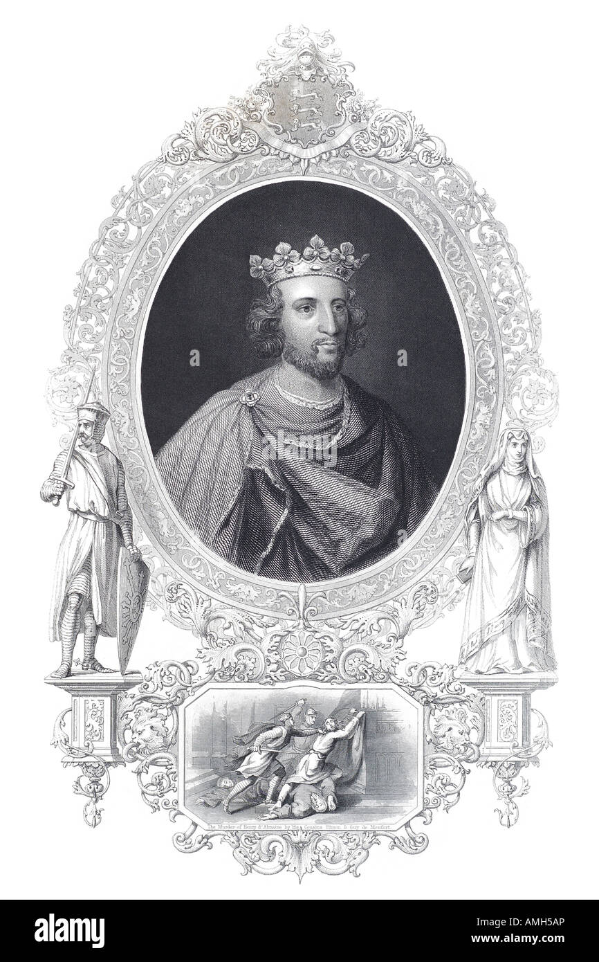King HENRY III 3rd 3 ENGLAND 1207 1272 Mediaeval English monarchs Henry ...