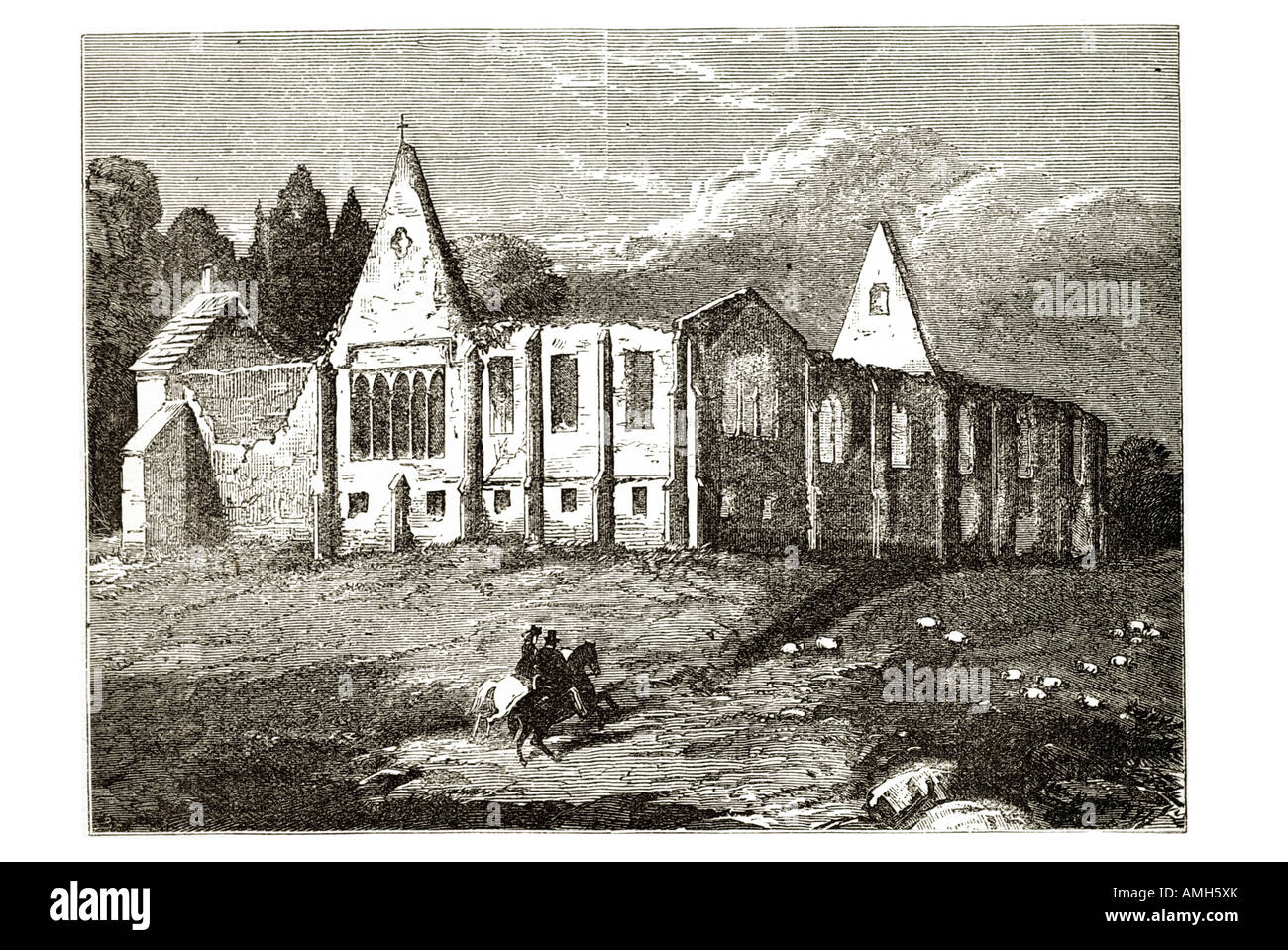 beaurepair abbey Bearpark village civil parish City Durham England ...