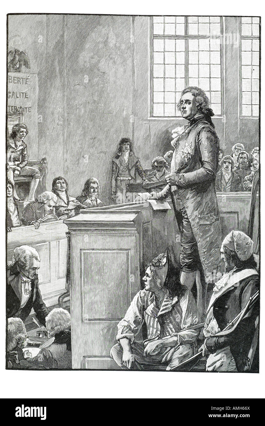 trial louis xvi Defence Speech Raymond Sèze François Tronchet Monsieur ...