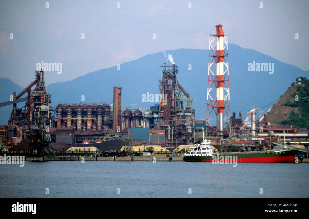 Japan, Shikoku, Kure, Industrie Stock Photo - Alamy