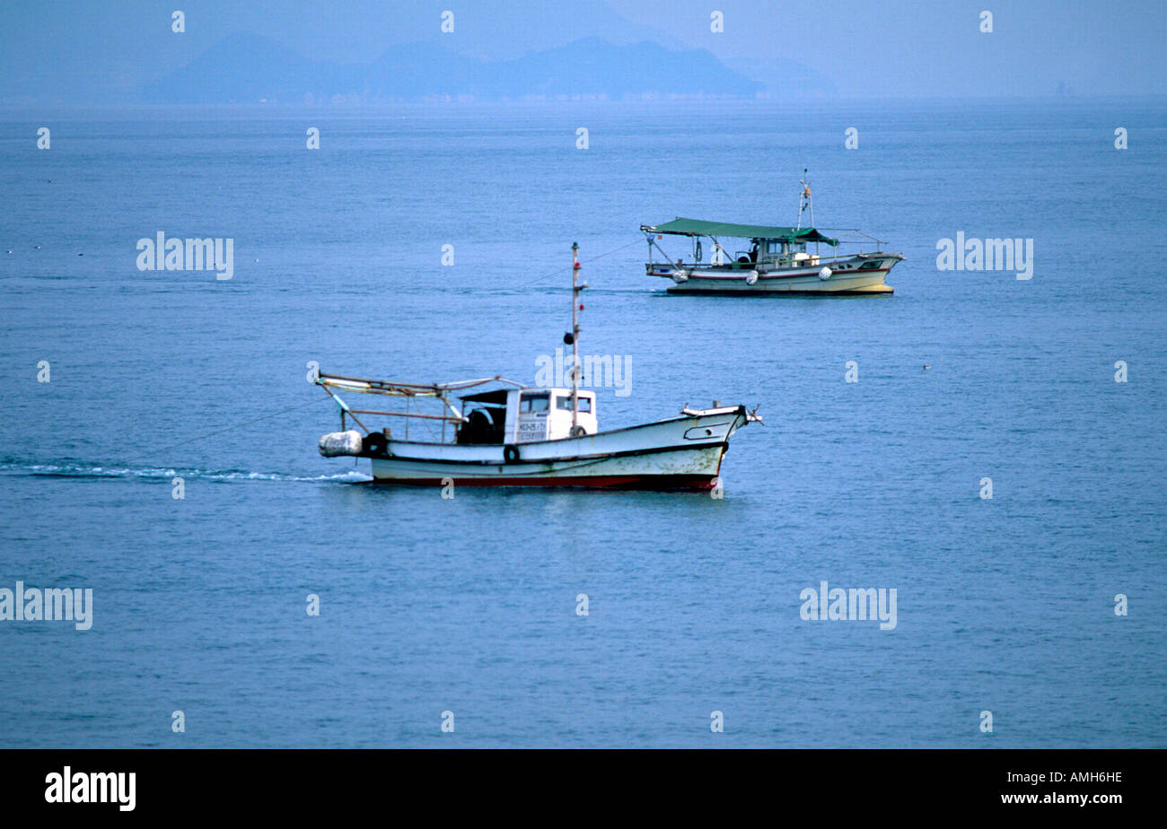 Japan, Shikoku, Kure, Fischkutter Stock Photo - Alamy
