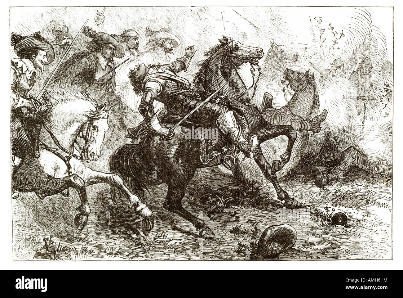 death of Lucius Cary, 2nd Viscount Falkland 1610 1643 First Battle ...
