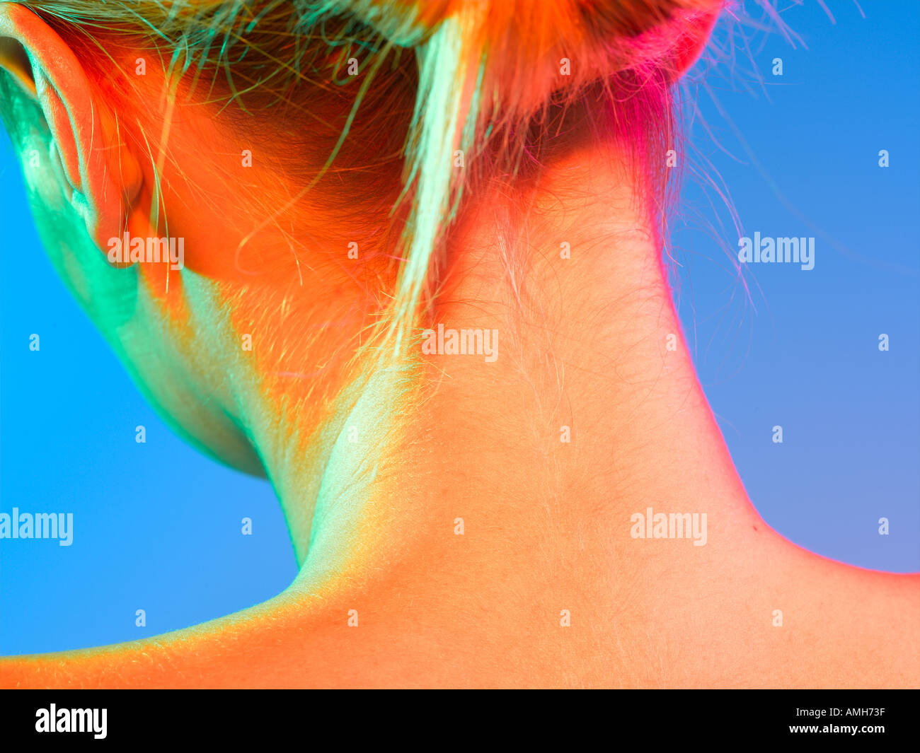 Nape Of The Neck High Resolution Stock Photography and Images - Alamy