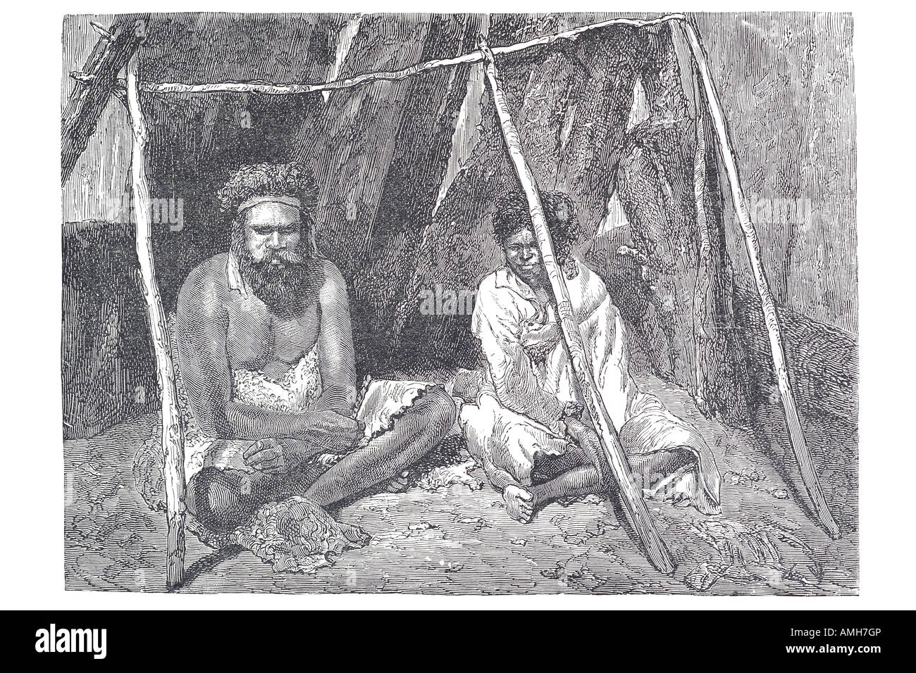 australian and his gin Aboriginal wife australia Aborigine indigenous ...
