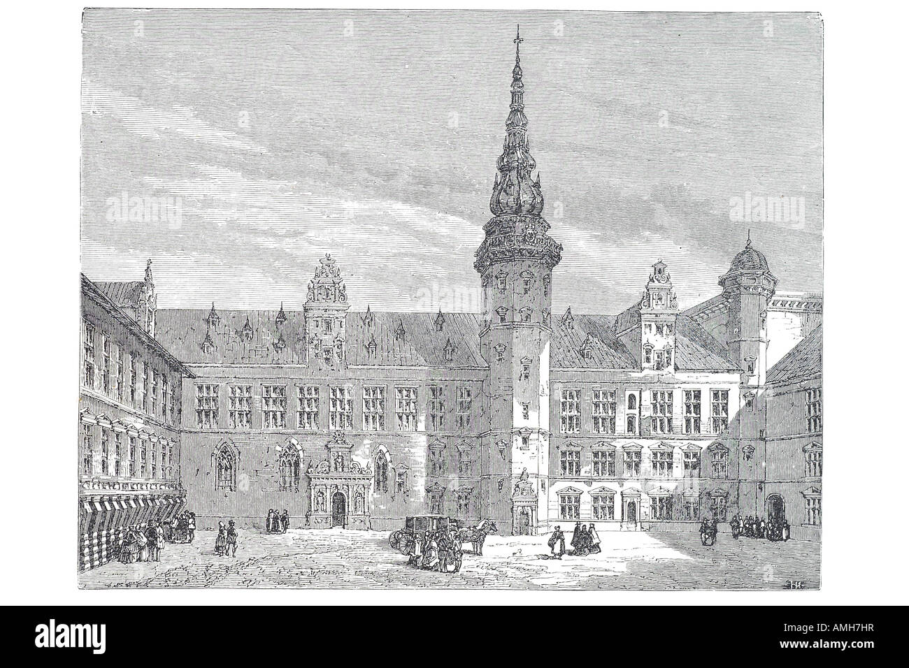 danish chateau castle, Denmark, Scandinavia, Europe, national ...