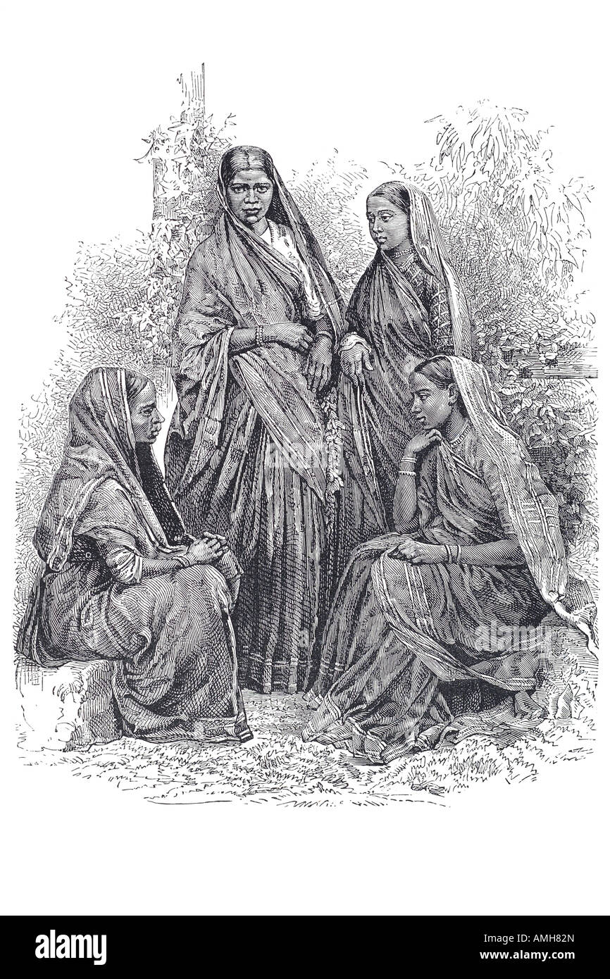 Christian convert Bombay traditional national local costume native ...