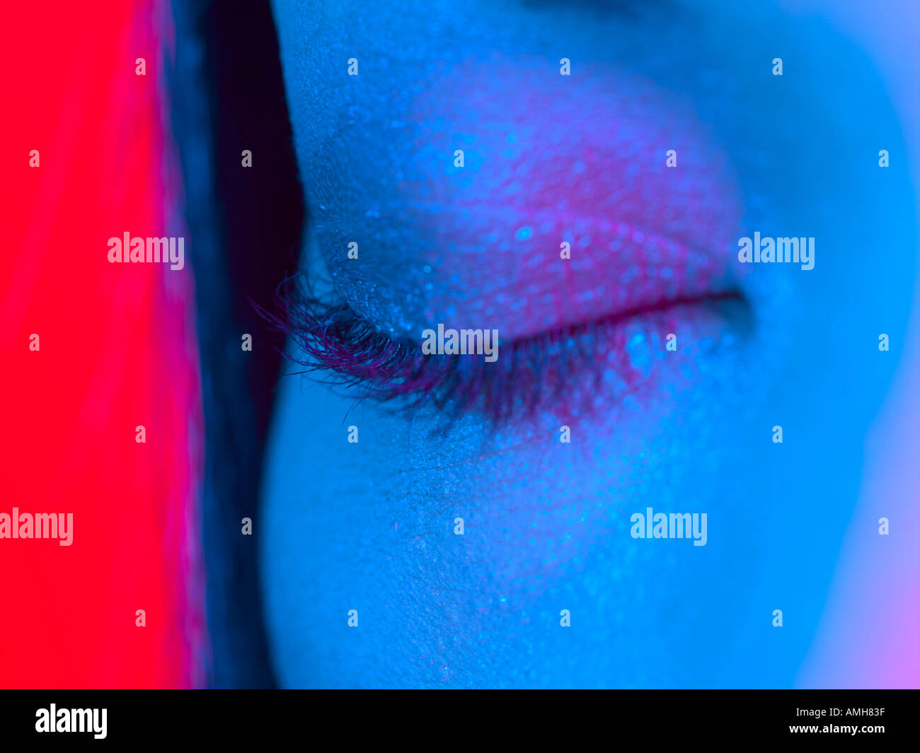 Woman eye blink hi-res stock photography and images - Alamy