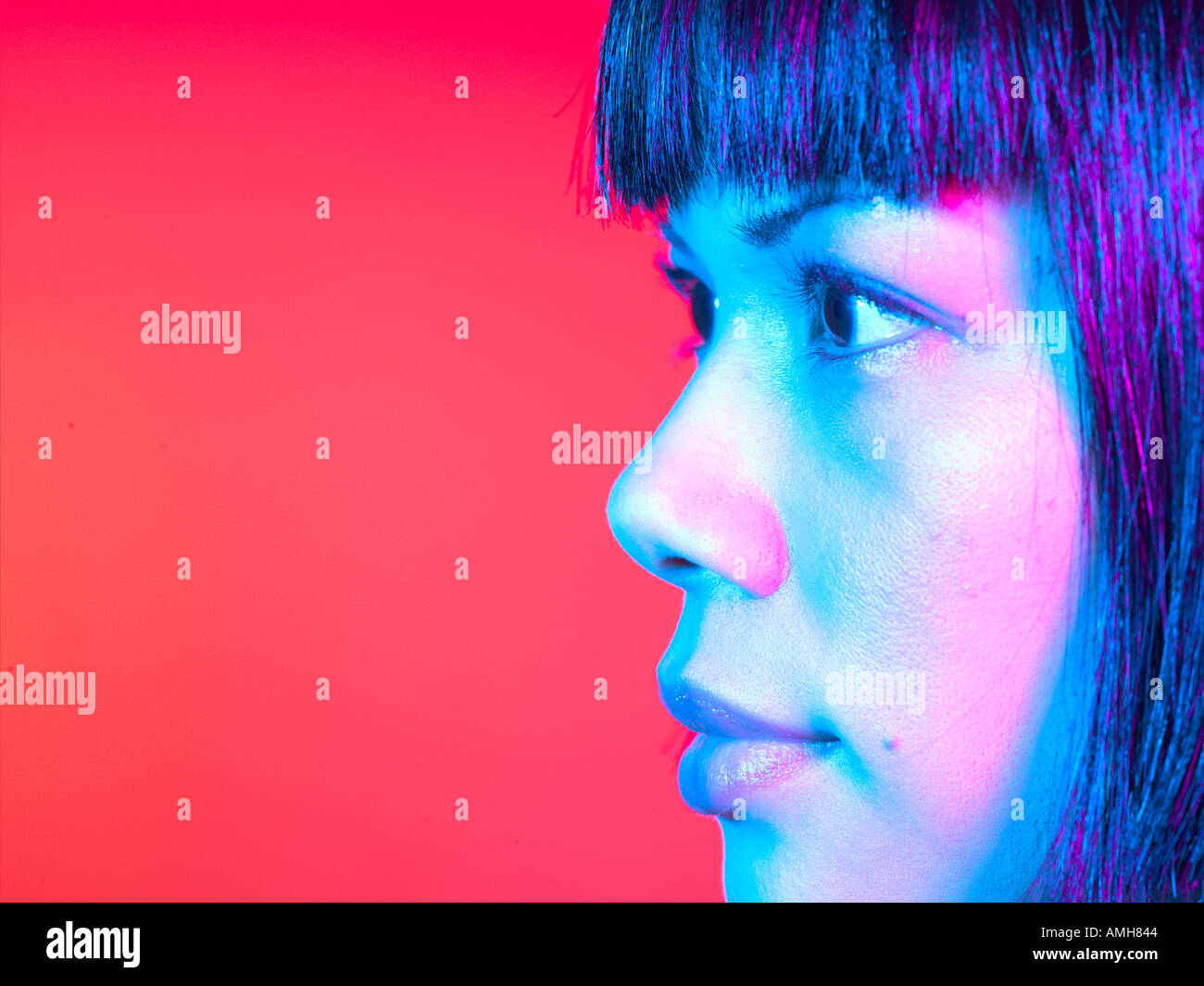 Profile look hi-res stock photography and images - Alamy