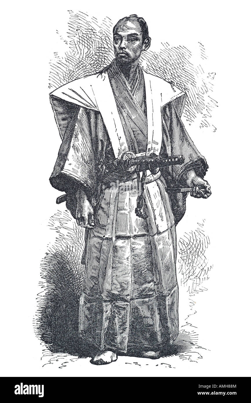 japanese officer in ordinary dress national traditional local costume ...