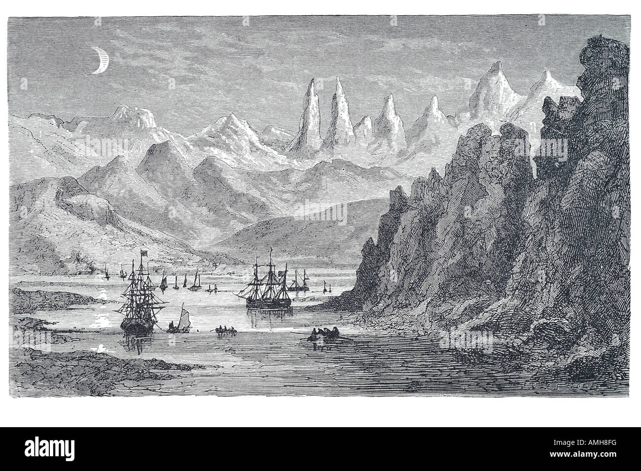 winter scene lofodens Lofo Vågan Vestvågøy Flakstad Moskenes Værøy Røst ...