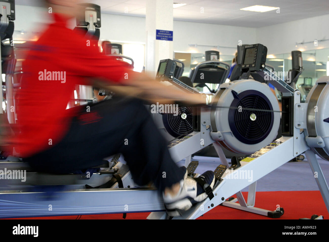 Indoor rowing group hi-res stock photography and images - Alamy