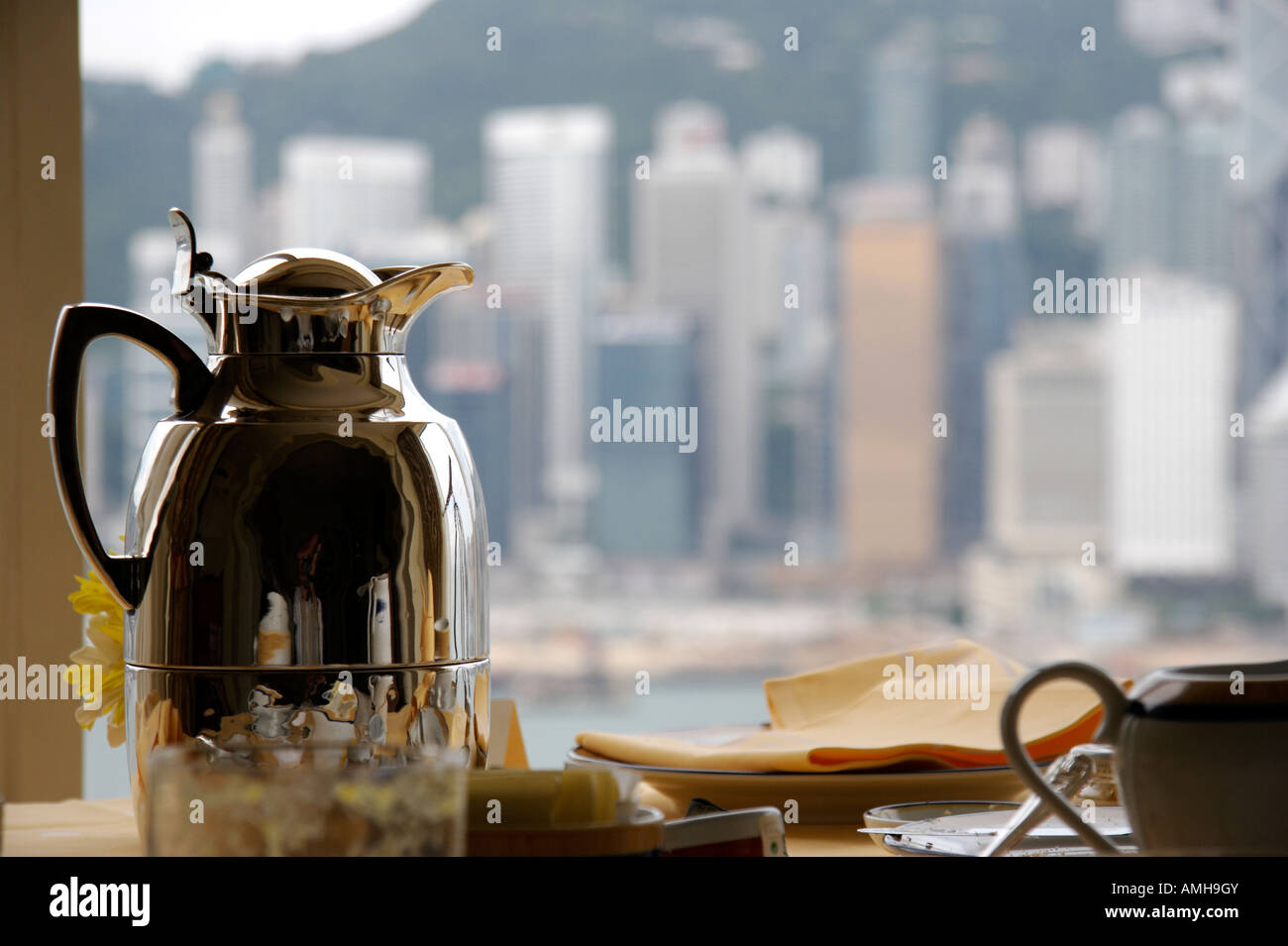 A coffee pot in a luxury hotel in Hong Kong Stock Photo - Alamy