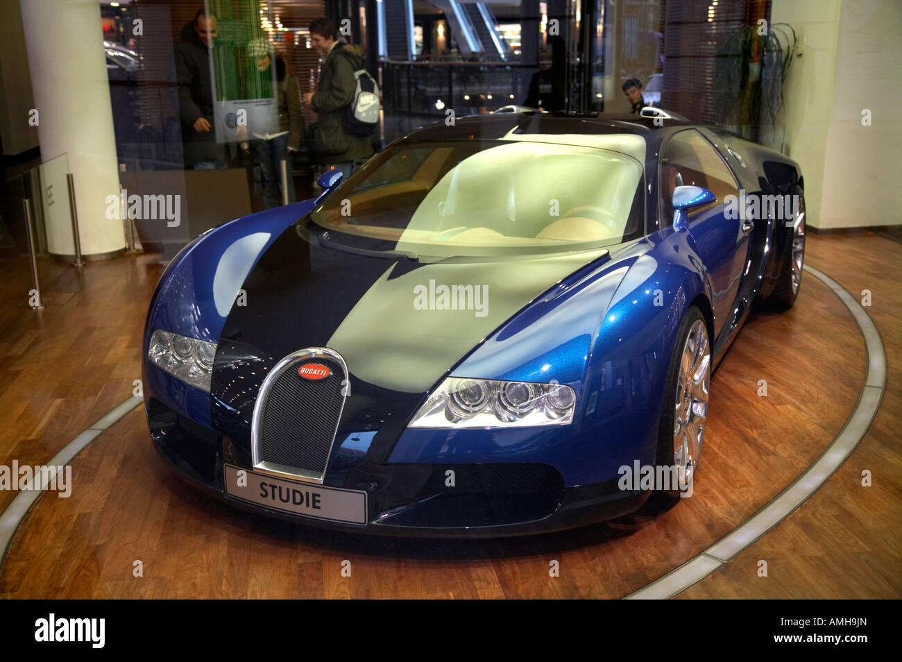Bugatti Veyron in a showroom in Berlin Germany Stock Photo - Alamy