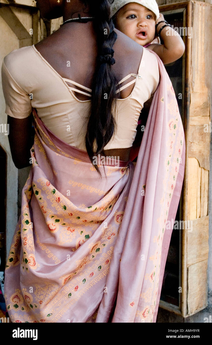 Indian mum and boy hi-res stock photography and images - Alamy