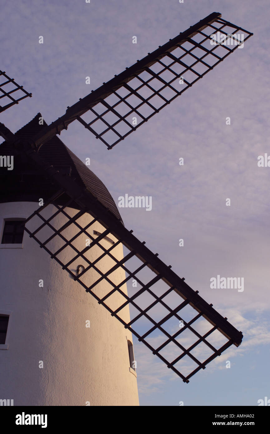Lytham St Annes Windmill England sails at dawn sunrise built in 1805 ...
