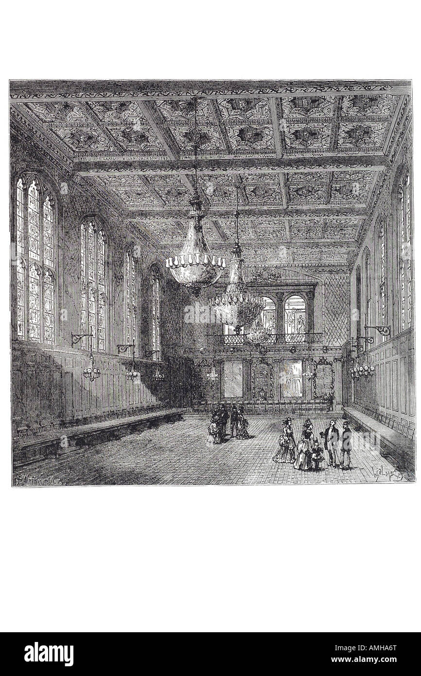 merchant taylors hall court London City capital England English Britain ...