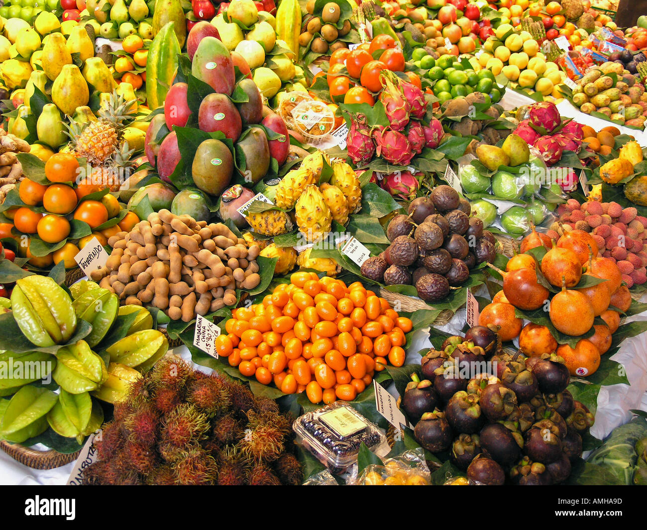 Rambutan tropical fruit sale la hi-res stock photography and images - Alamy