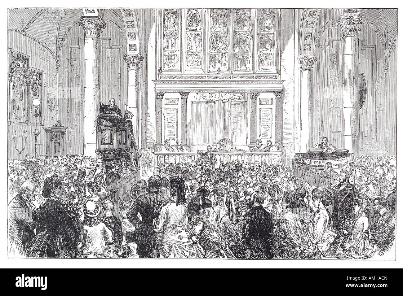 Preacher pulpit hi-res stock photography and images - Alamy