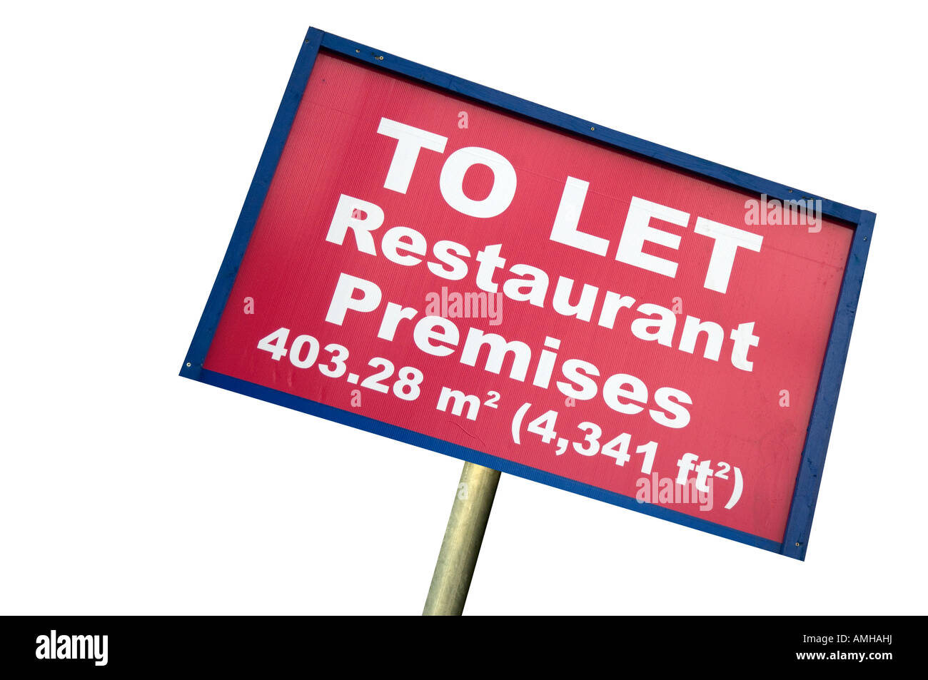 Restaurant to let sign hi-res stock photography and images - Alamy
