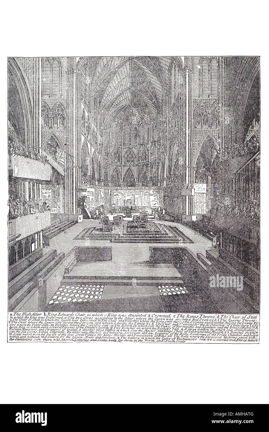 1685 coronation james II 2 westminster abbey Scotland Ireland absolute ...
