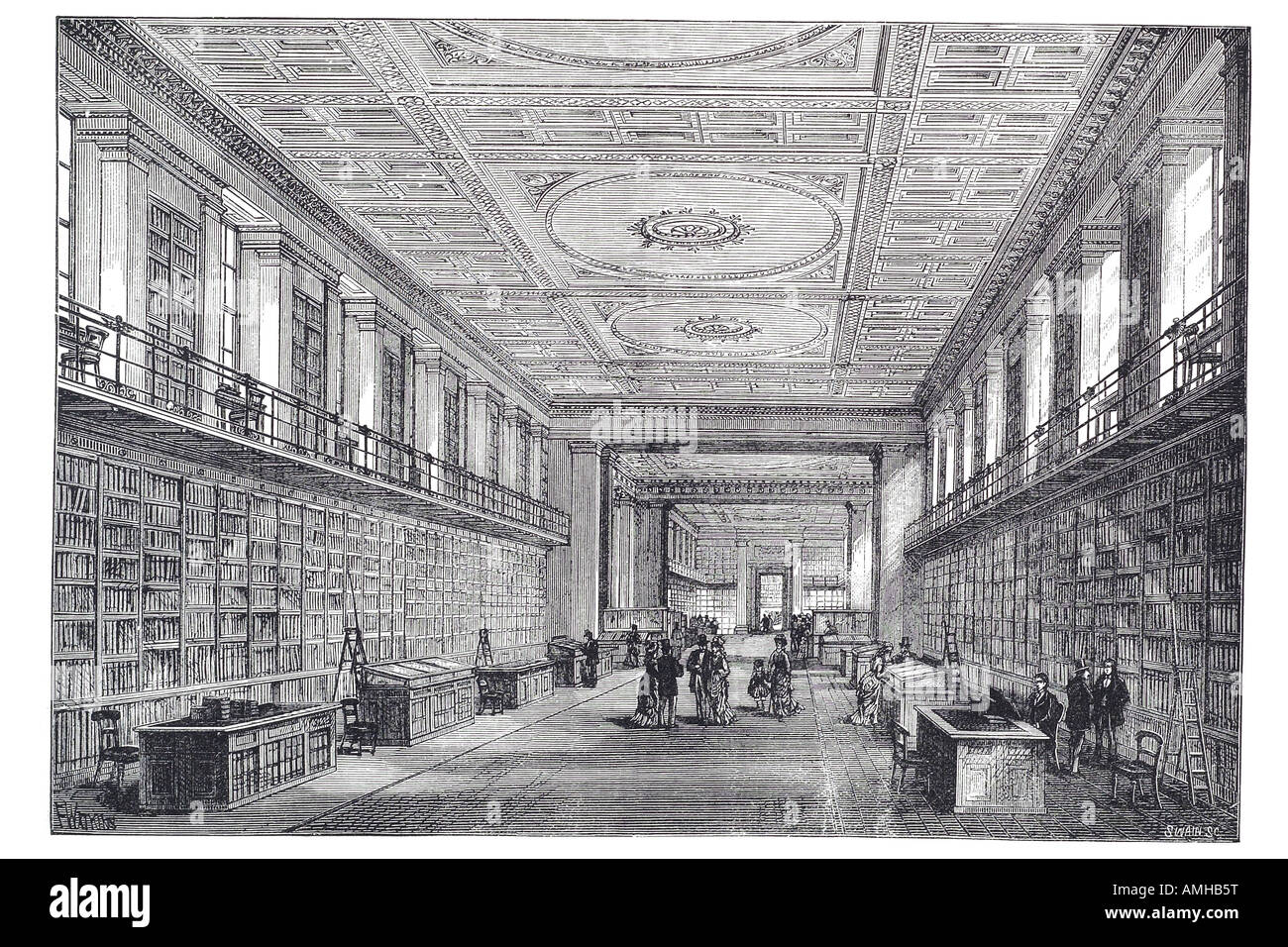 British museum library interior hi-res stock photography and images - Alamy