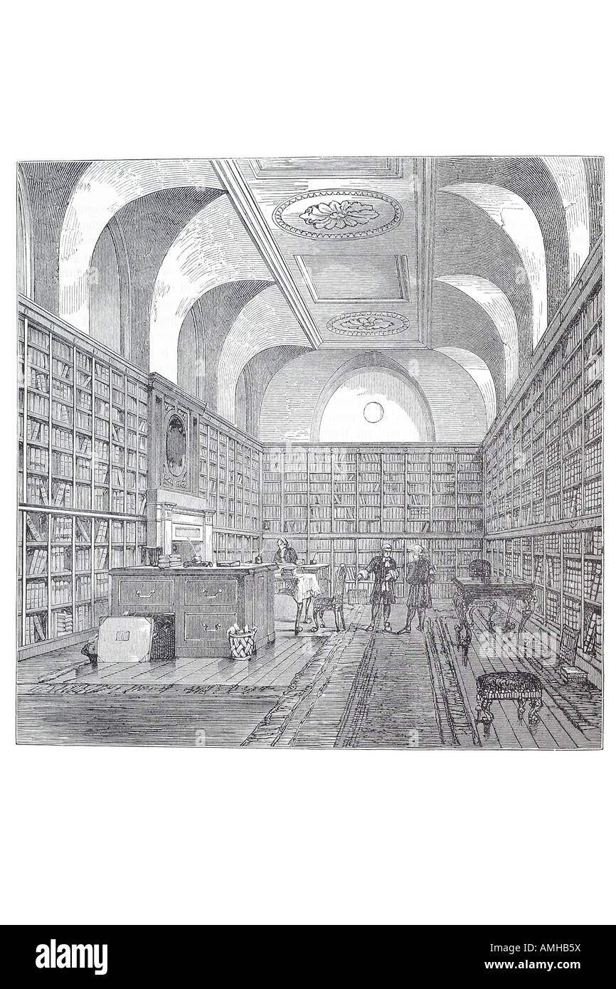 1775 king's library buckingham house Central City royal urban London ...