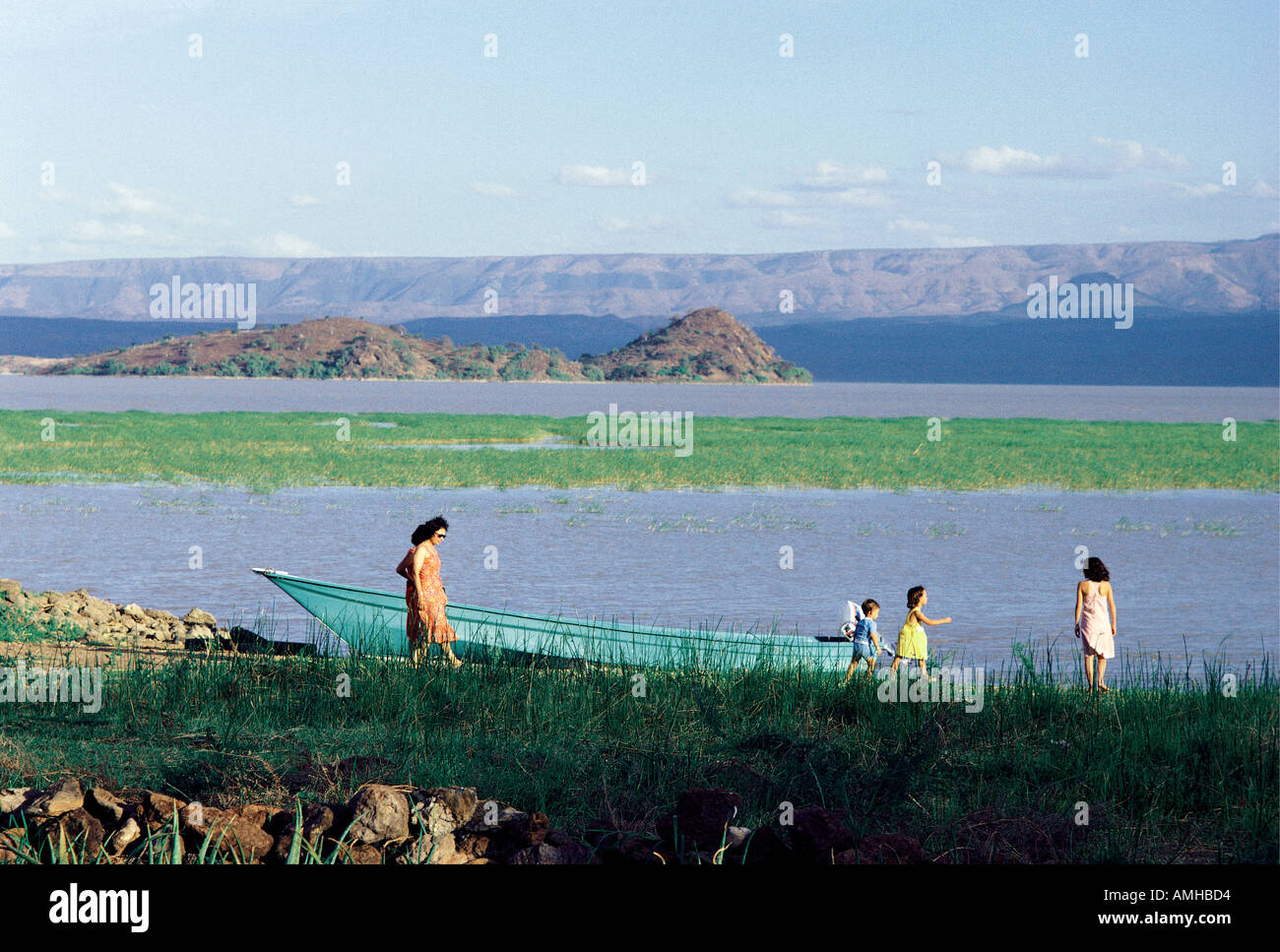 Lake Baringo in the Great Rift Valley Kenya East Africa Stock Photo - Alamy