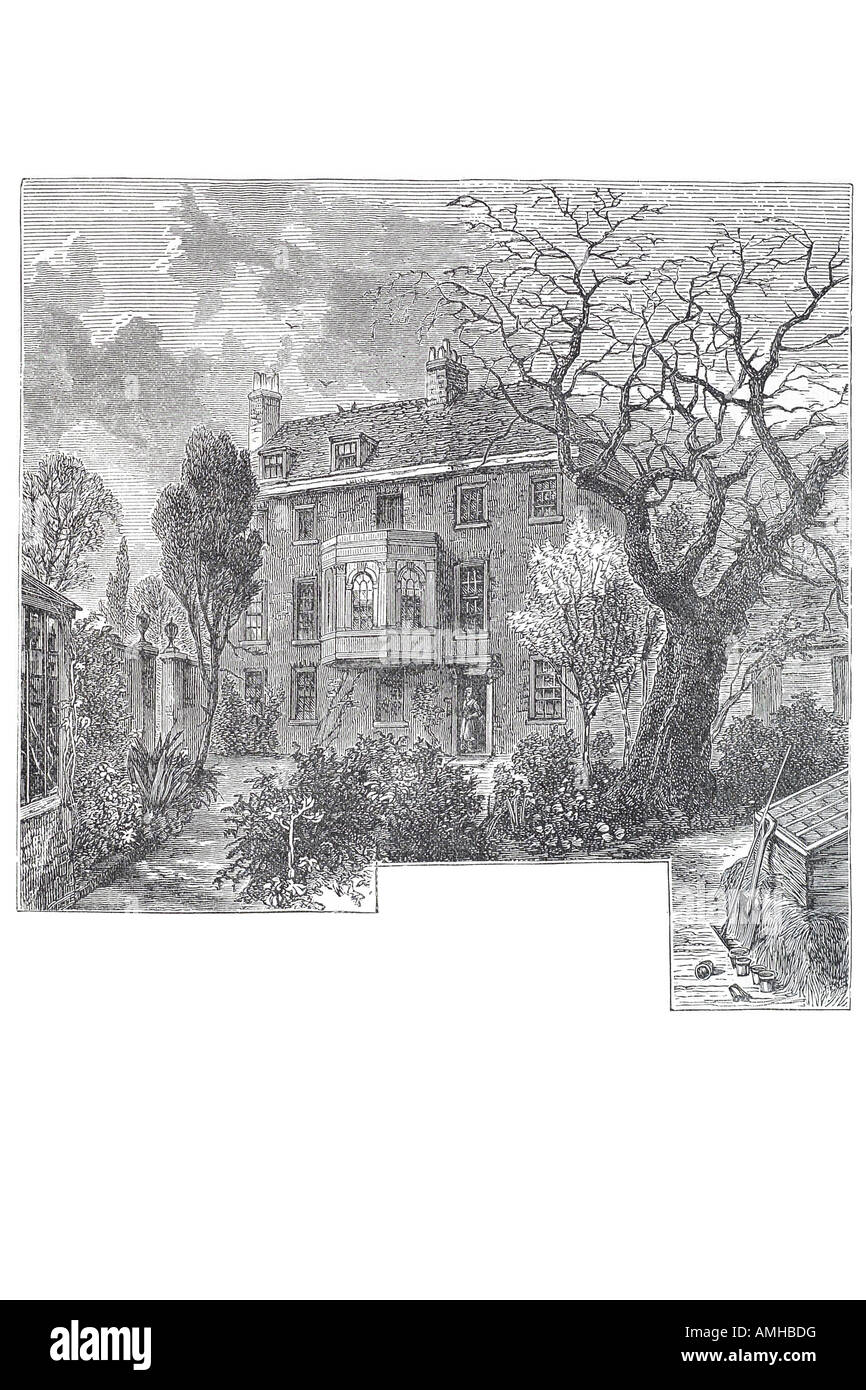 William Hogarth house Chiswick London Greater capital England English ...