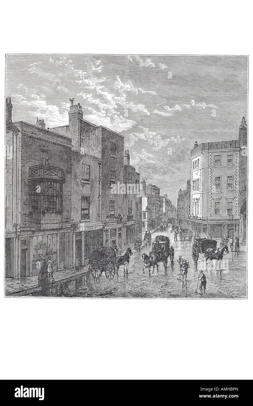 High street victorian period hi-res stock photography and images - Alamy