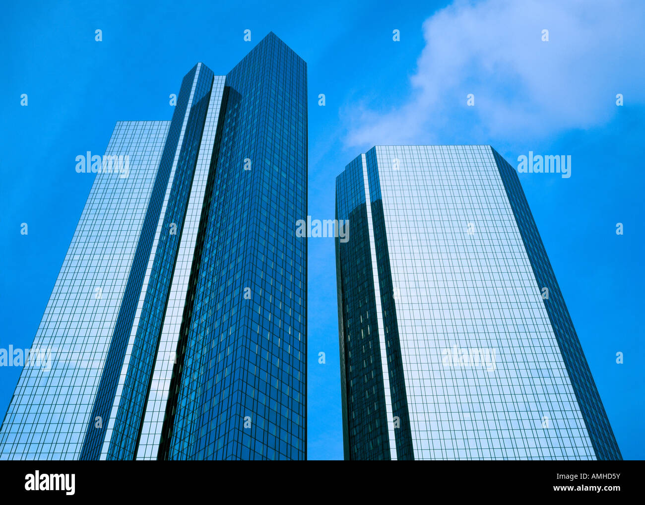 "Deutsche Bank" office building (Head Office) in Frankfurt Stock Photo ...