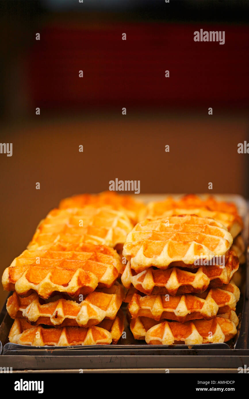 Italian waffles, Florence, Italy Stock Photo - Alamy
