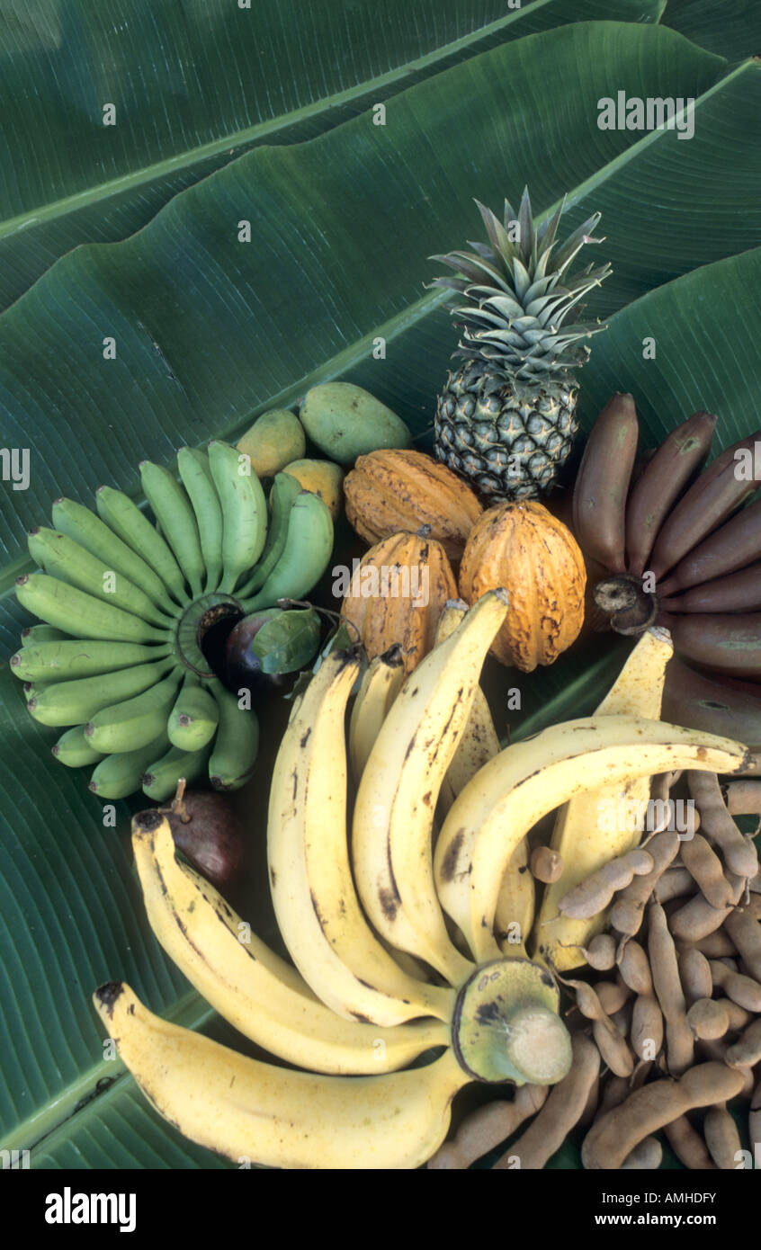 Edible caribbean tropical fruits hi-res stock photography and images ...