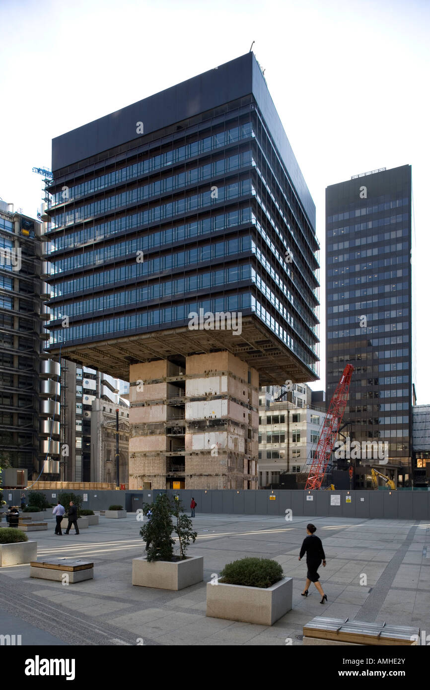 PandO building in the process of demolition, City of London Architect ...