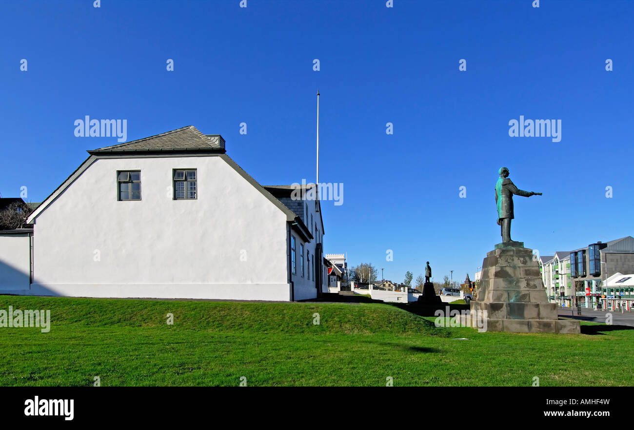 Prime Minister s office in Reykjavik Iceland Stock Photo - Alamy