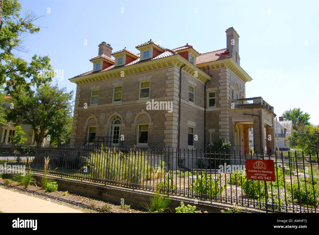 State of Nebraska Historical Marker honors the Ferguson House in ...