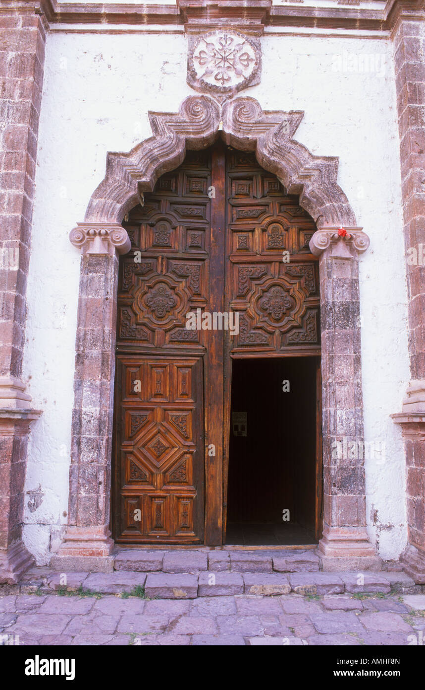 Mexico, Baja California Sur, San Ignacio, Mission San Ignacio ...