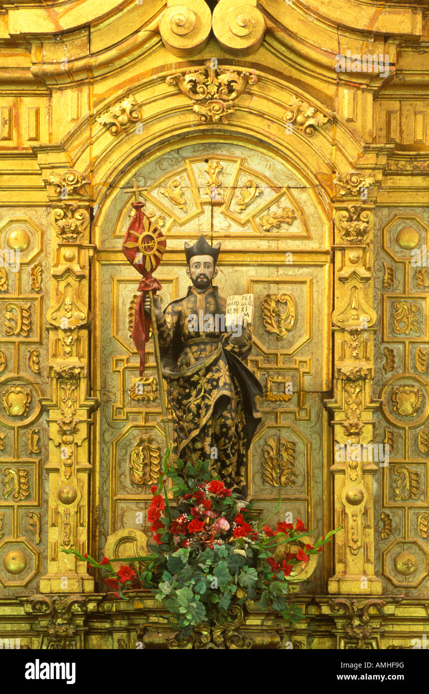 Mexico, Baja California Sur, San Ignacio, Mission San Ignacio ...