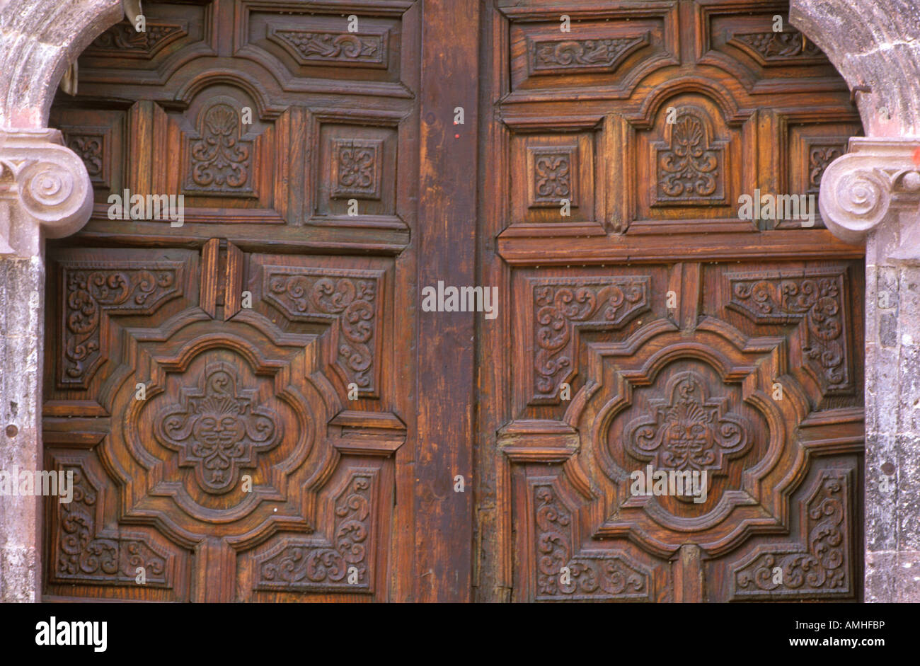 Mexico, Baja California Sur, San Ignacio, Mission San Ignacio ...
