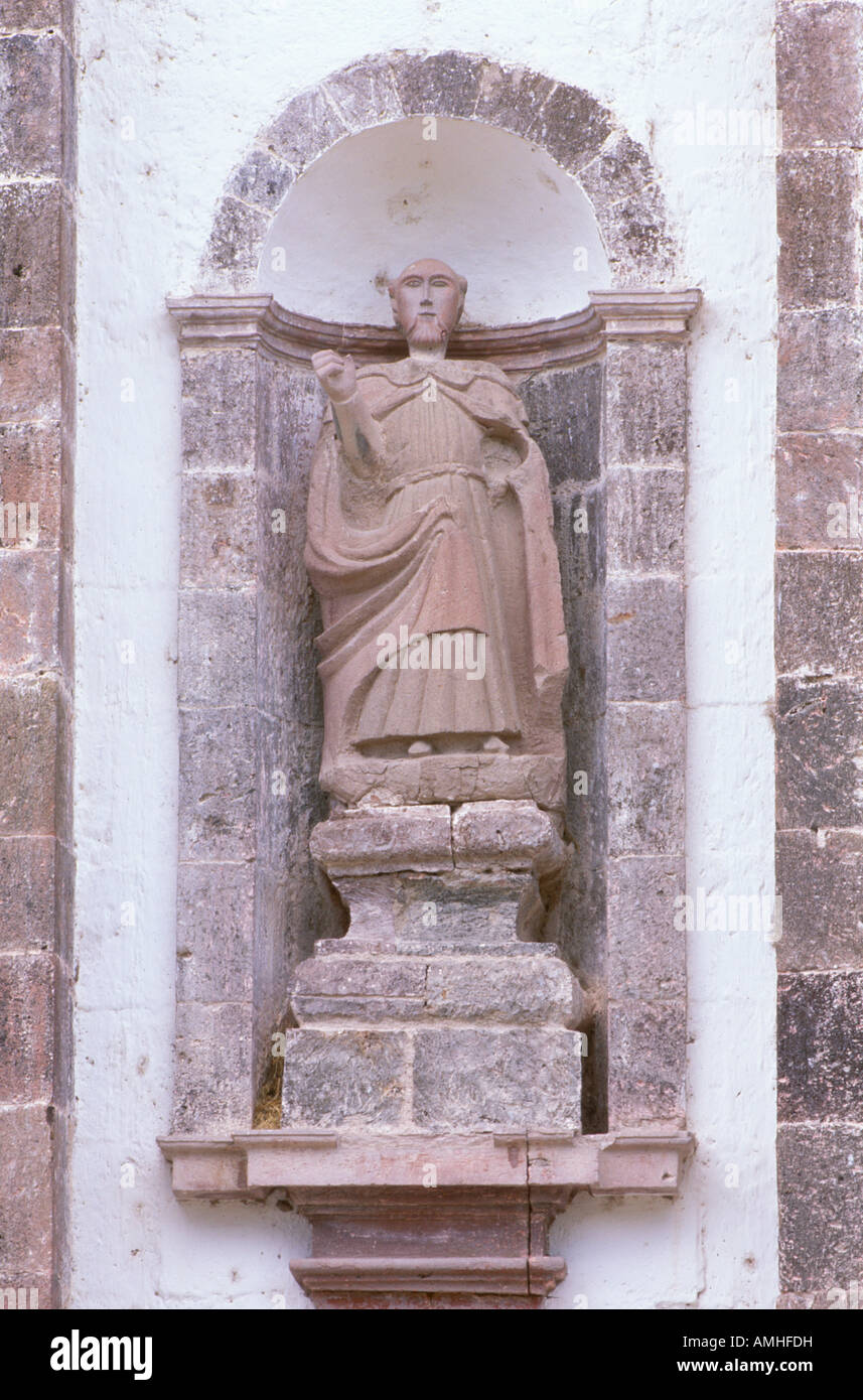 Mexico, Baja California Sur, San Ignacio, Mission San Ignacio ...