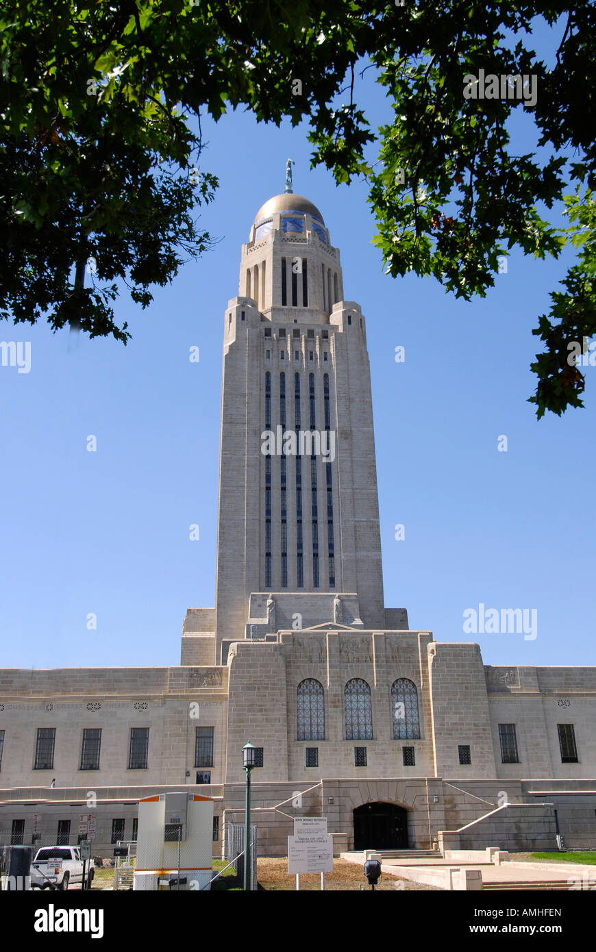 Lincoln statue nebraska state capitol hi-res stock photography and ...