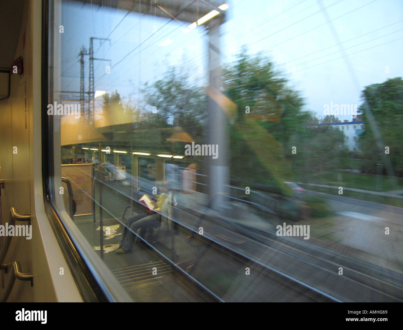 Train compartment window germany hi-res stock photography and images ...