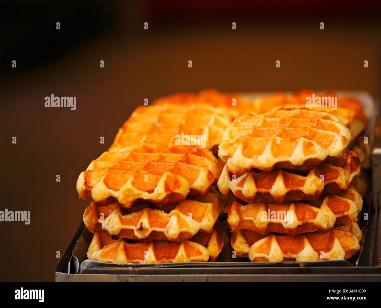 Italian waffles, Florence, Italy Stock Photo - Alamy