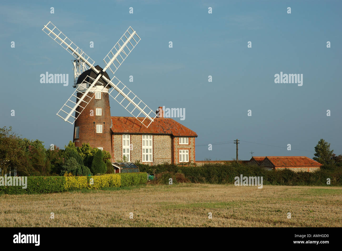 England, Norfolk, Weybourne Mill Stock Photo - Alamy