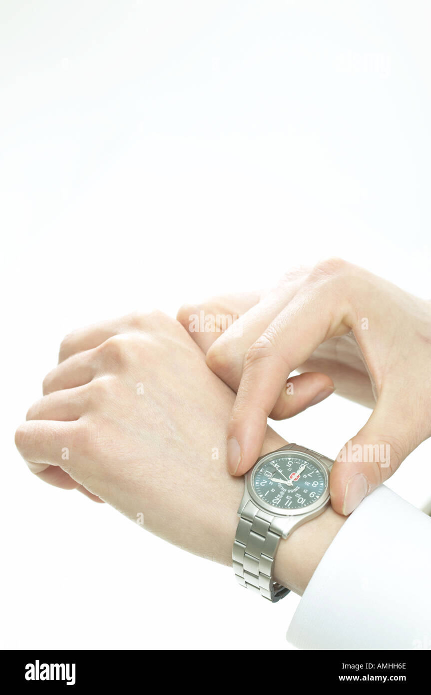 Extreme close up hand businessman hi-res stock photography and images ...