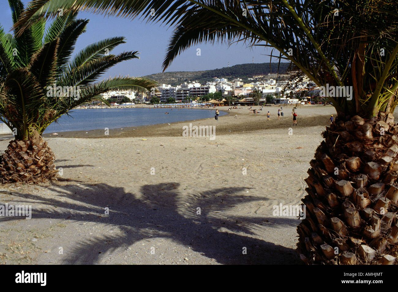 Rethymnon beach crete hi-res stock photography and images - Alamy
